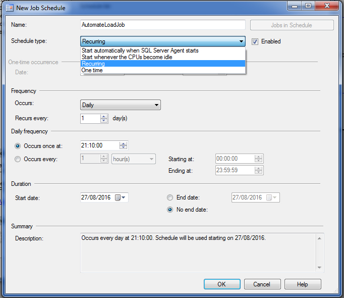 Business Intelligence & Data Warehouse Tutorials: SSIS: Automated Job ...