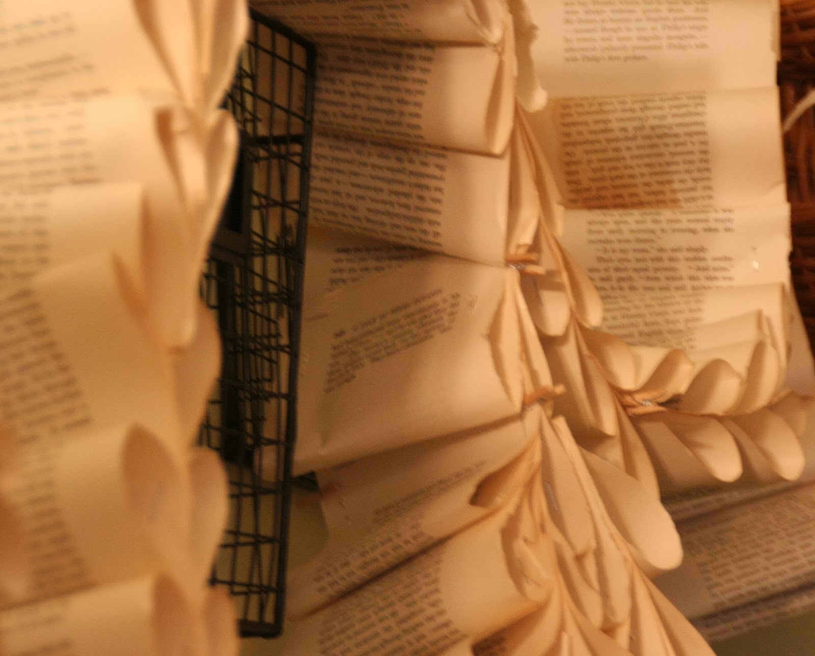 BlueSkies: Anthropologie Inspired Book Garland