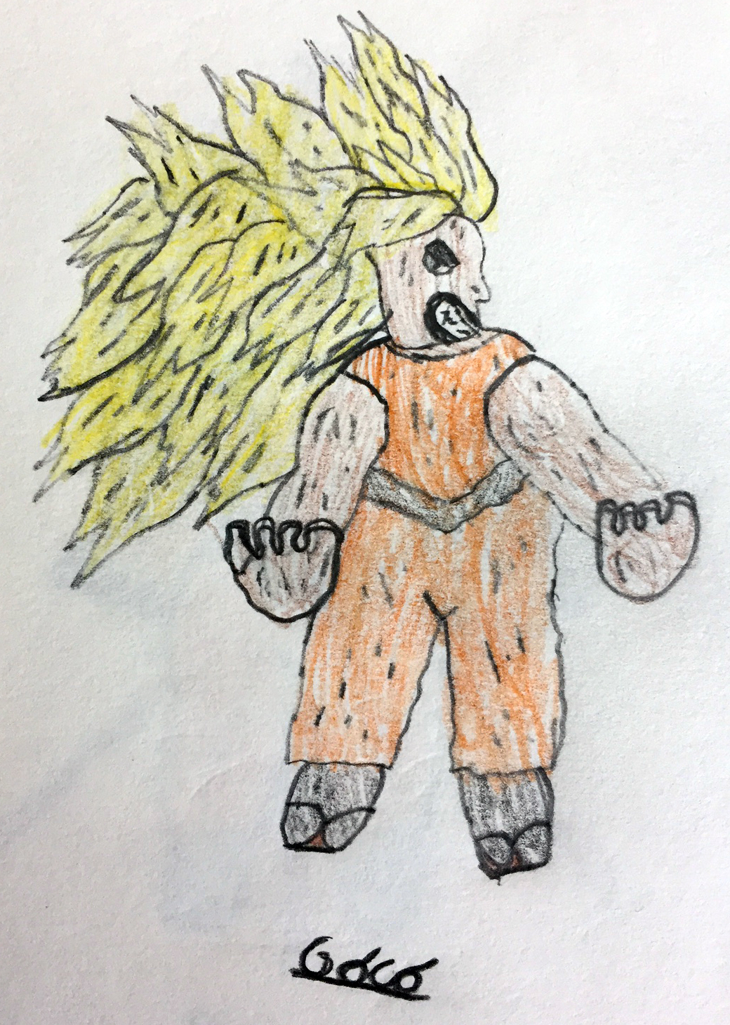 Las dibuaventuras de Pablo: Dragon Ball: Nombre de personaje: Goco