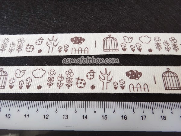 New Craft Material : Cotton Ribbon yang Comel!