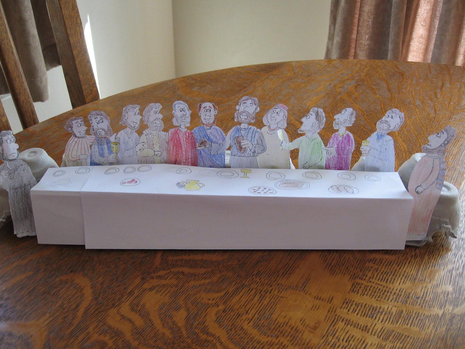 Almost Unschoolers: The Very First Lord's Supper - Book and Craft