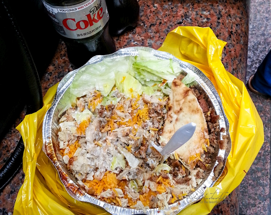 dipitserenity: Halal Chicken over Rice - New York Street Food