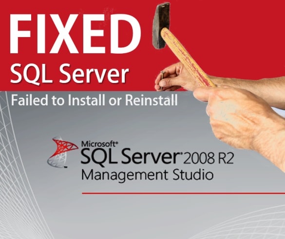 [SOLVED] Microsoft SQL Server Failed to Install/Reinstall | Repair/Install SQL Database Management
