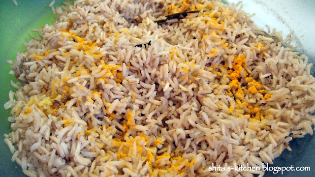Shital's-Kitchen: Brown Rice Biryani