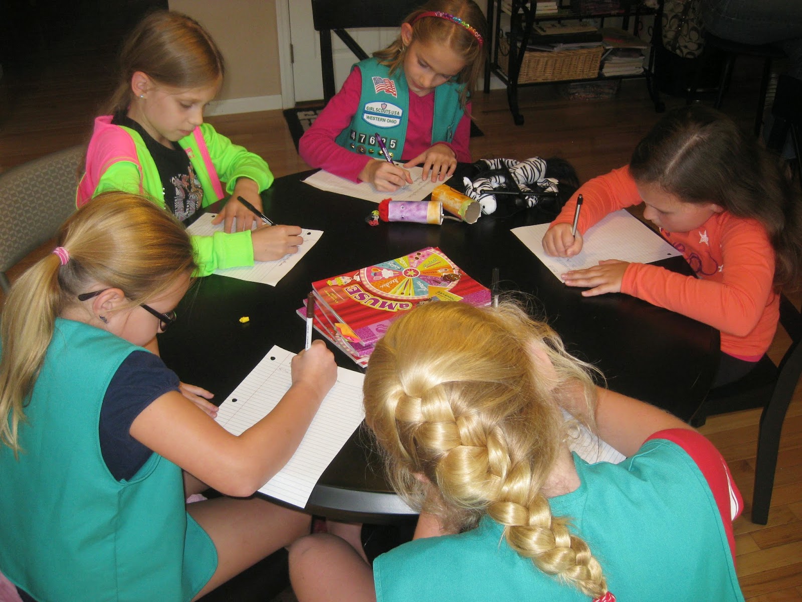 Kapers, Cookies, and Campfires: Junior Girl Scouts: aMUSE Journey Day Three