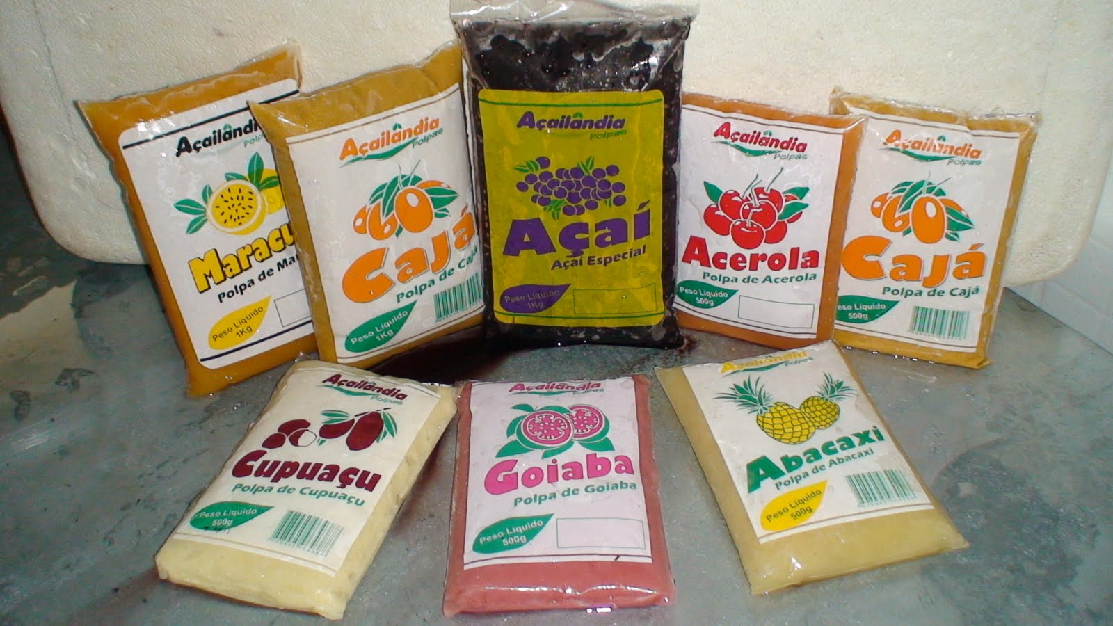 O Guia de Açailândia: POLPAS / POLPAS DE FRUTAS / AÇAÍ POLPAS