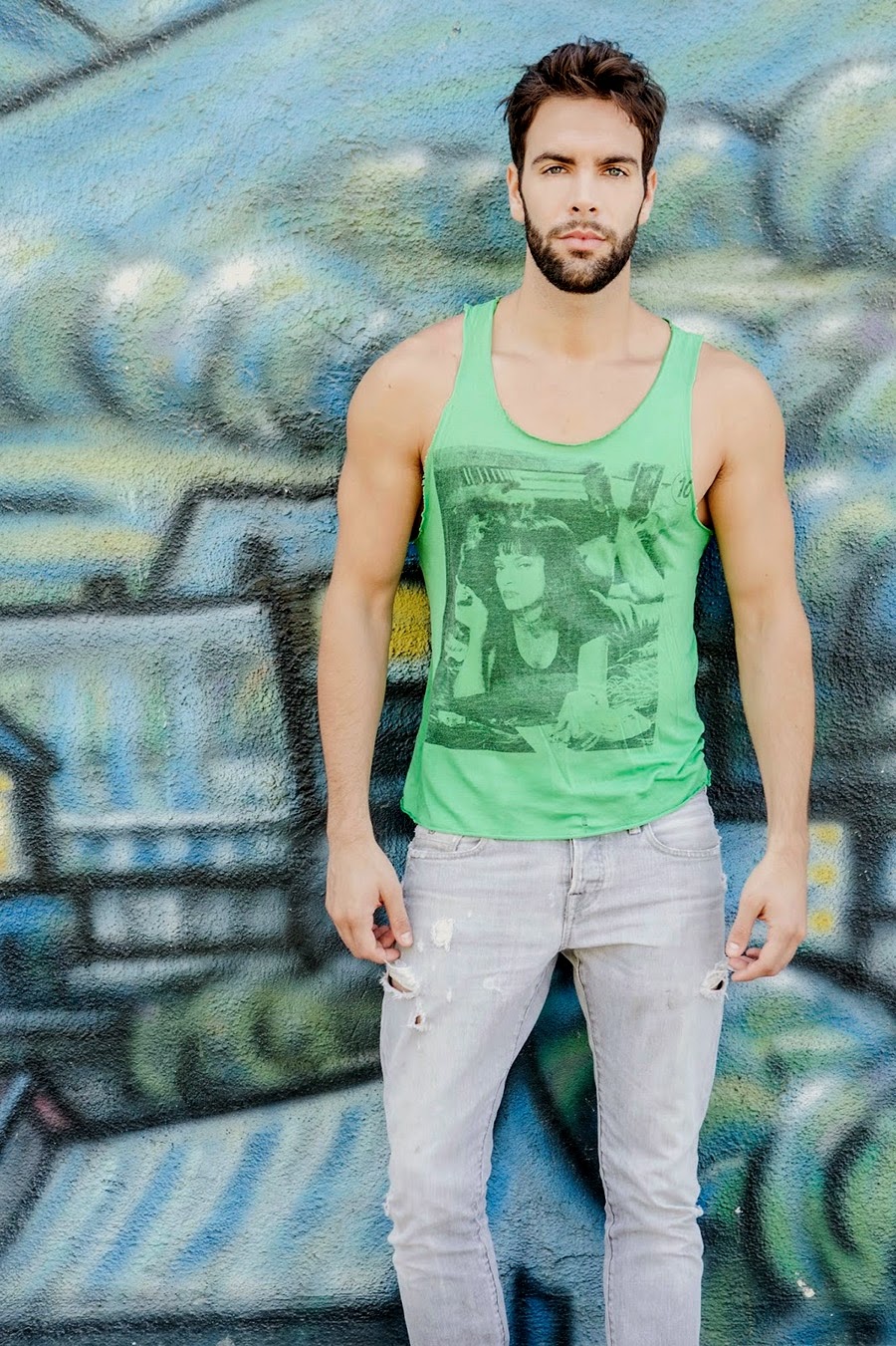 Modelos Masculinos Male Models: Modelo Masculino de hoy: George Serfes