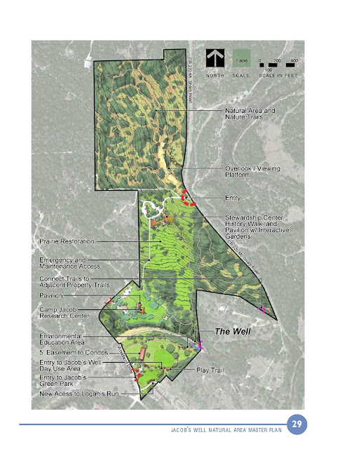 Wimberley Valley Watershed News: Jacob's Well Natural Area Master Plan