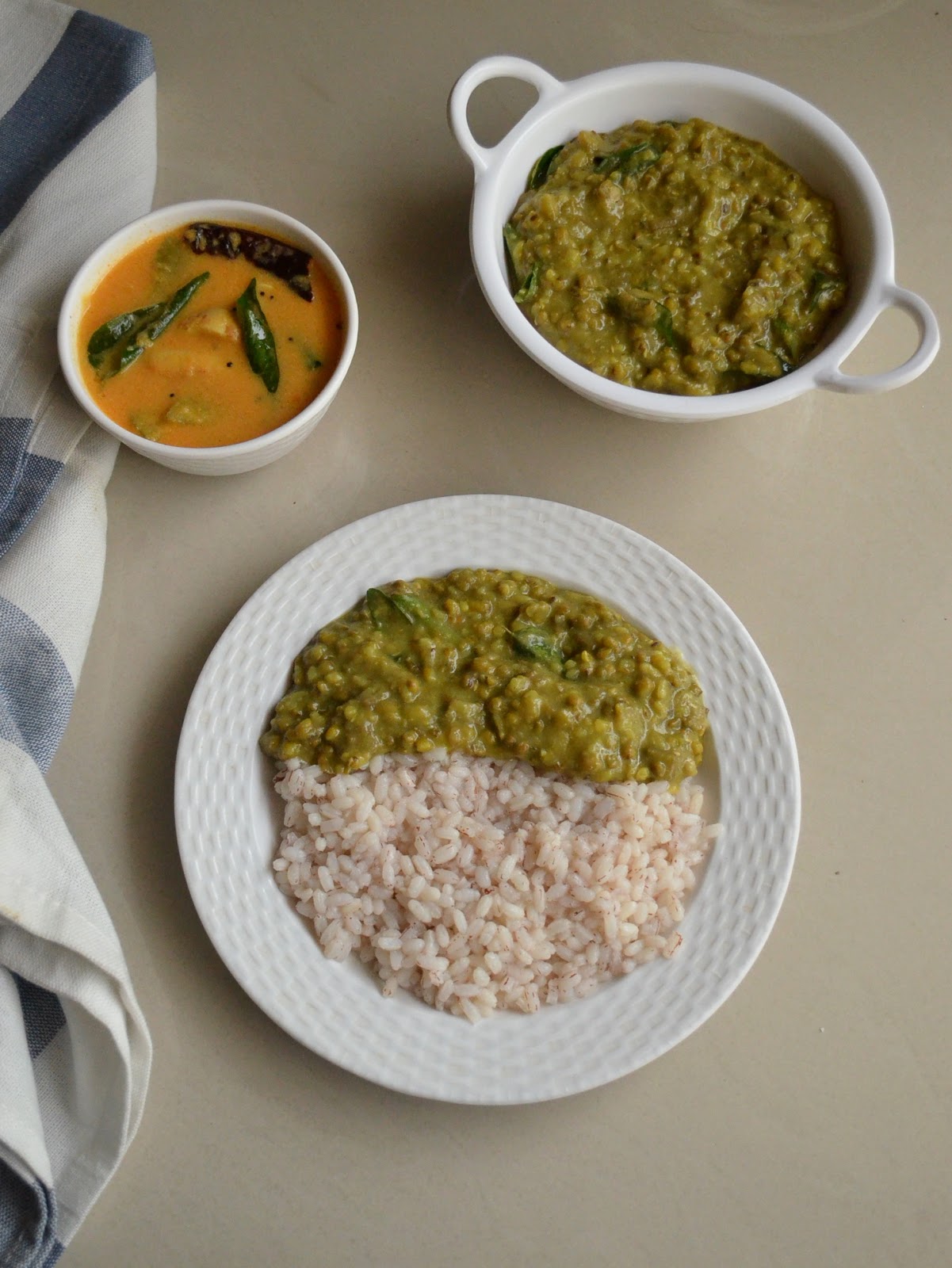 Indulge...: Kaya Cherupayar Puzhukku | Ethakka Cherupayar Curry ...