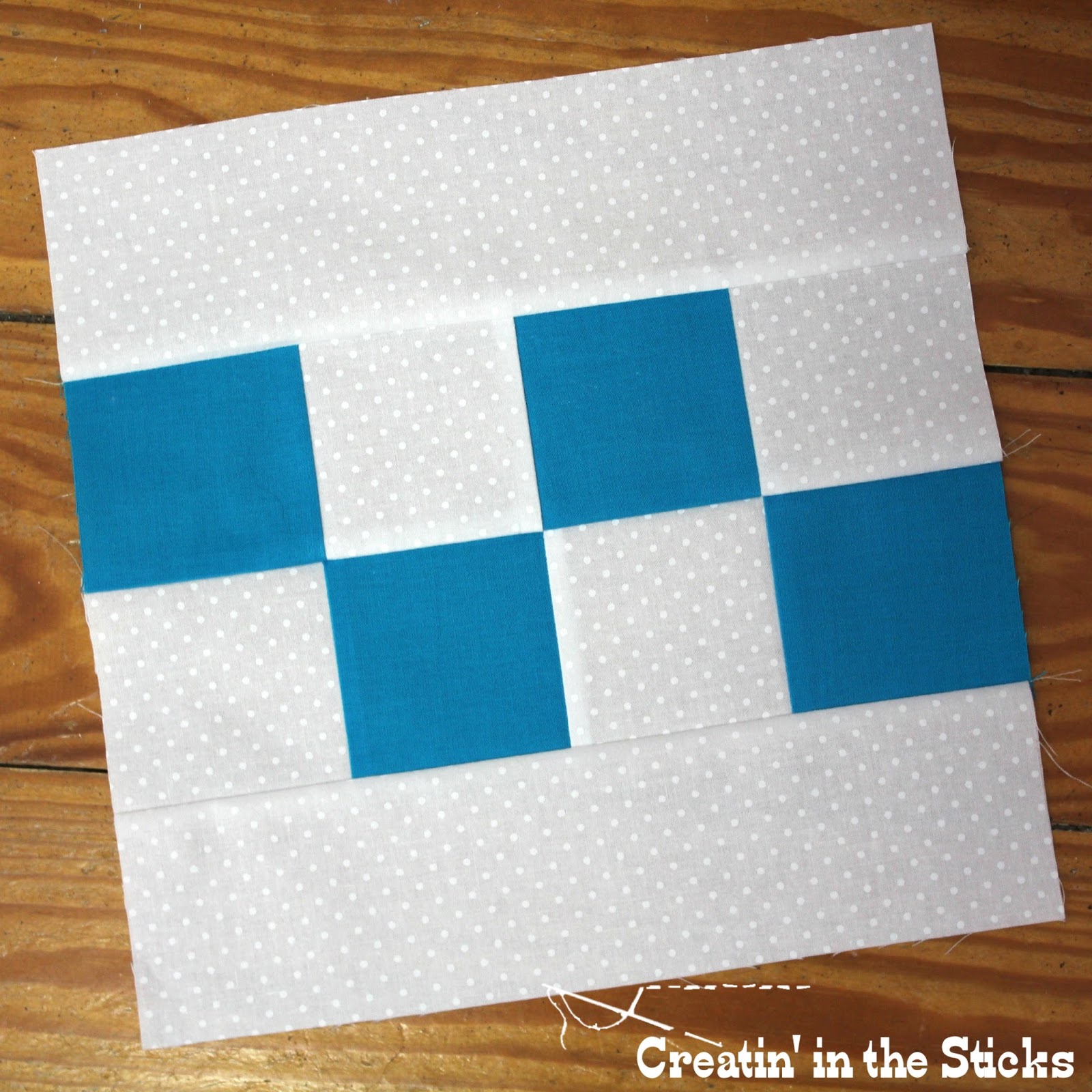 Creatin' in the Sticks: 30 Quilt Blocks in 30 Days - Block 18