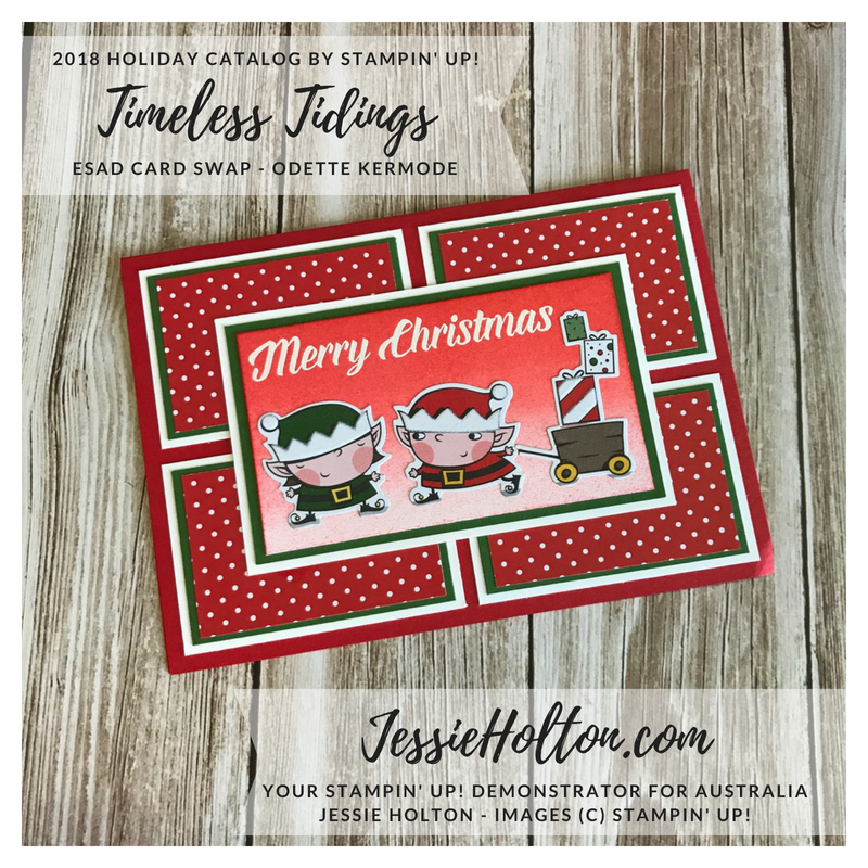 Jessie Holton - Aussie SU Demo : ESAD Card Swaps