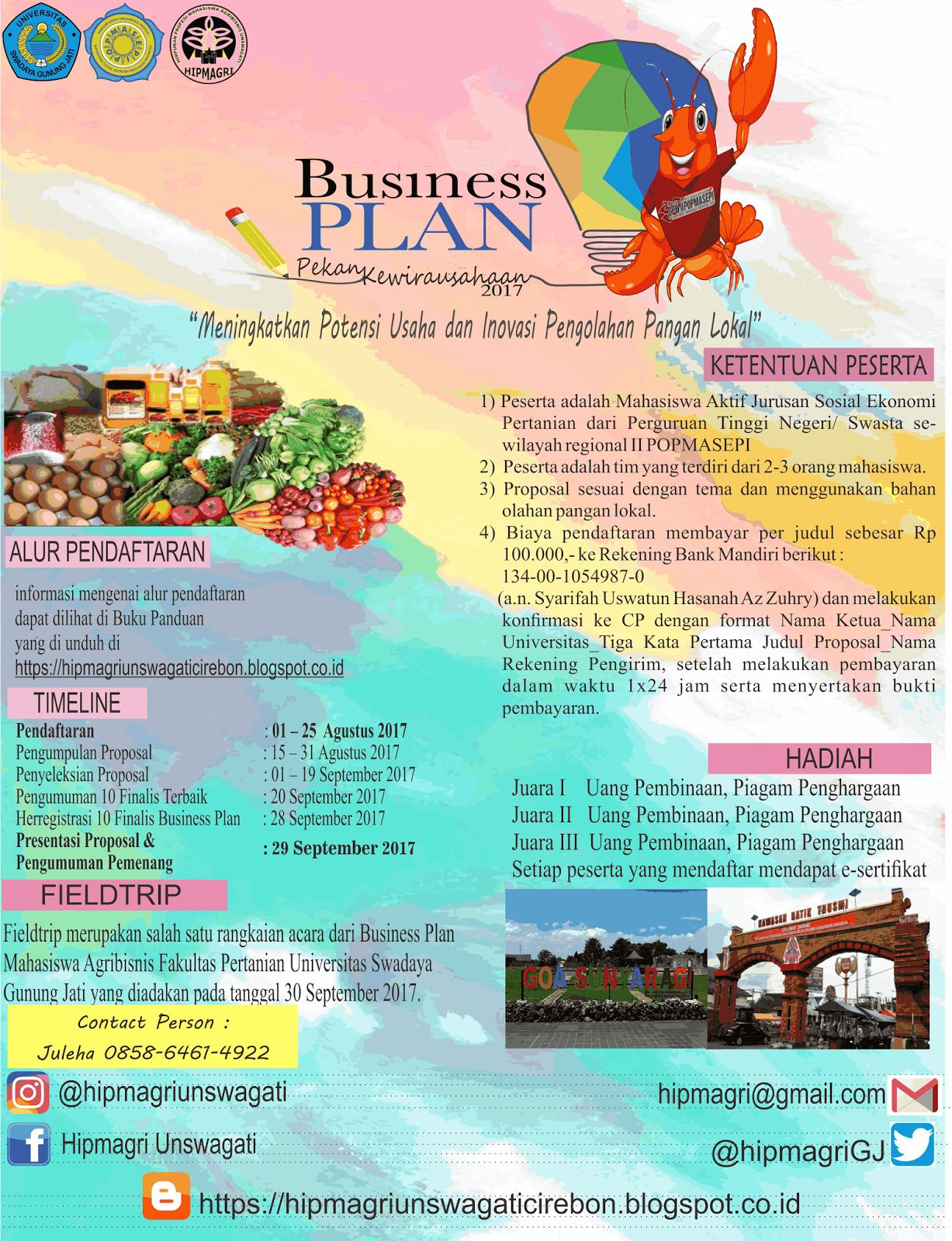 HIPMAGRI UNSWAGATI CIREBON Business Plan Pekan Kewirausahaan 2017 hipmagri-unswagati-cirebon-business-plan-pekan-kewirausahaan-2017