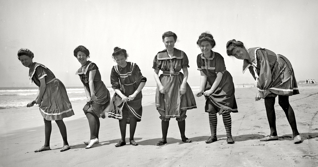 Victorian Bathing Suit Fashion The Most Cumbersome Swimwear Of All