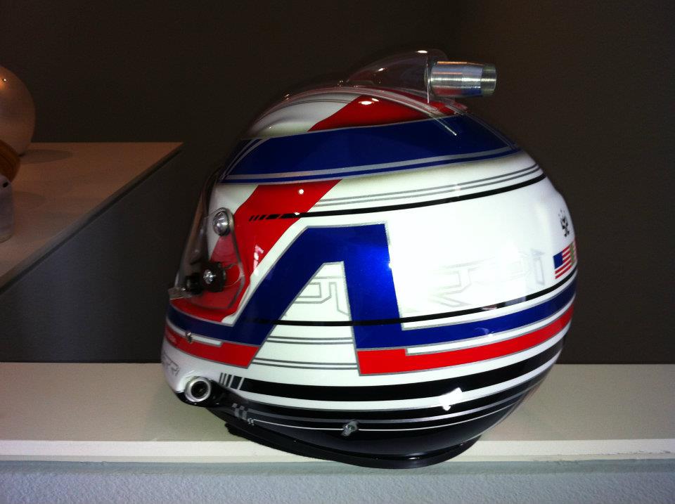 Racing Helmets Garage: Stilo ST4-F A.Perri 2012 by Brett King Design