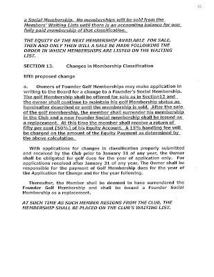 Wolf Laurel Country Club Bulletin Board: September 2012