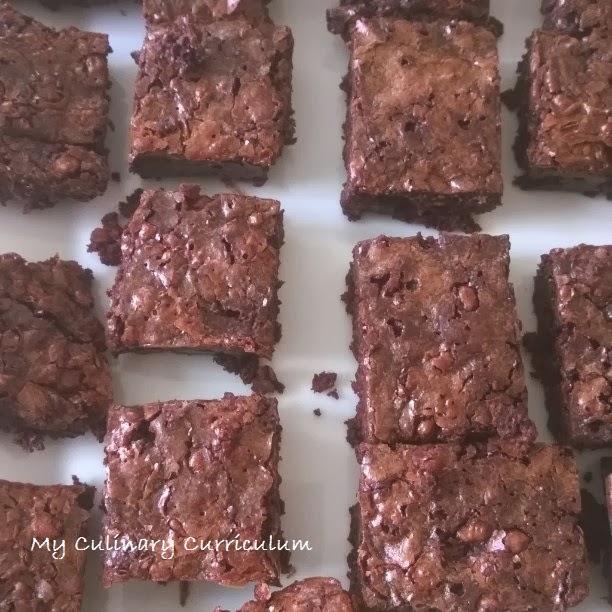My Culinary Curriculum: Brownie au chocolat et au riz soufflé (Brownie ...