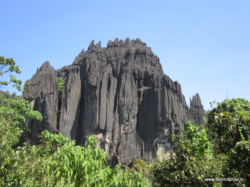 Yaana - the beautiful rock formations