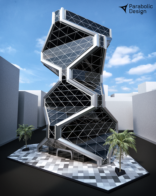 Parametric Study of Hangzhou Tower | Parabolic Design