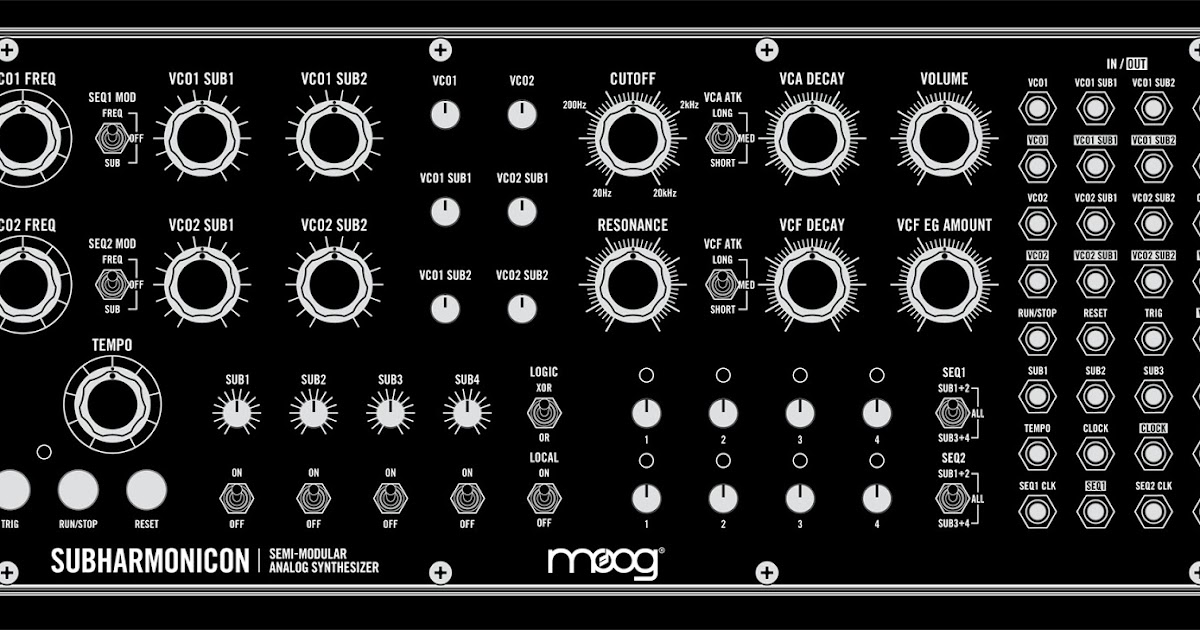MATRIXSYNTH: Moogfest Releases Full Schedule & 1st Image of New Moog DIY Subharmonicon Synth
