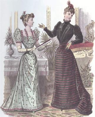 All The Pretty Dresses: 1890's Evening Gown