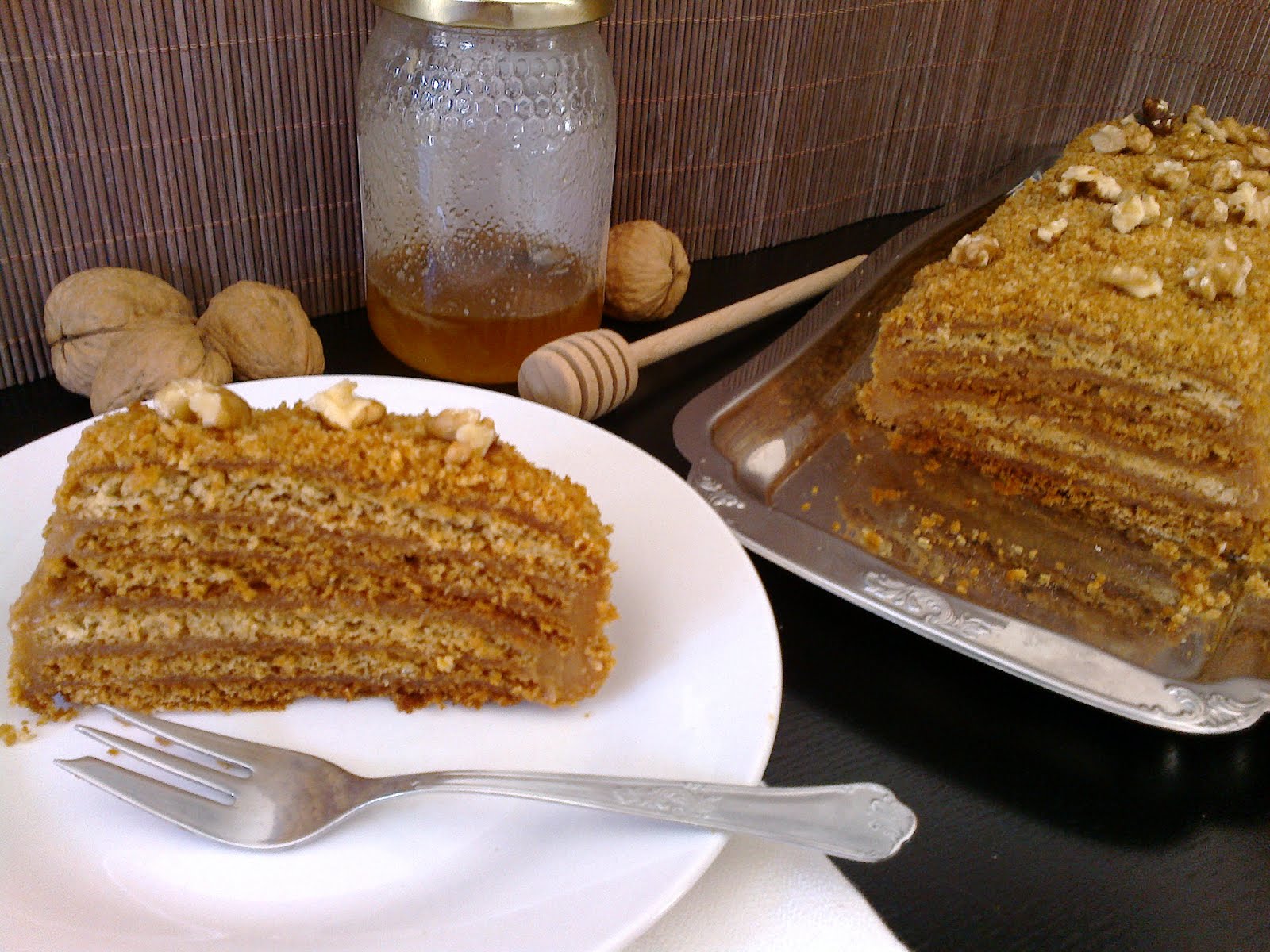 Guloso qb: Medovik ... um bolo de mel russo