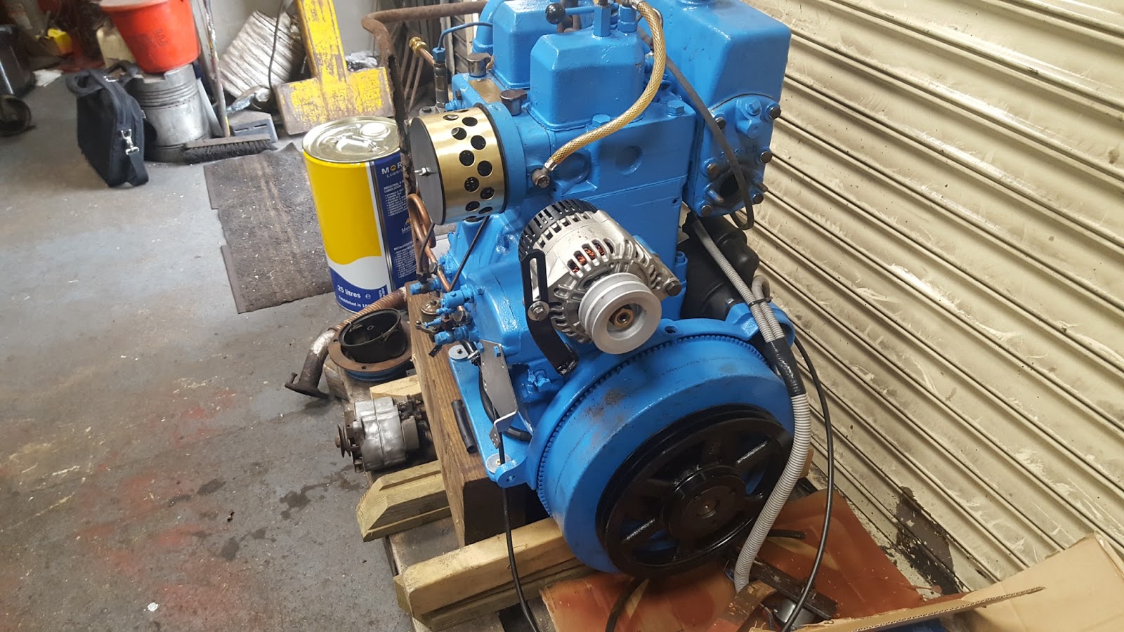 Narrowboats Freyja and Christina: Sabb engine update