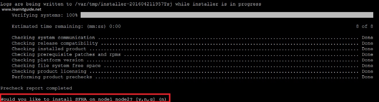 Veritas Cluster Server 6.2 (VCS) Installation on RHEL7