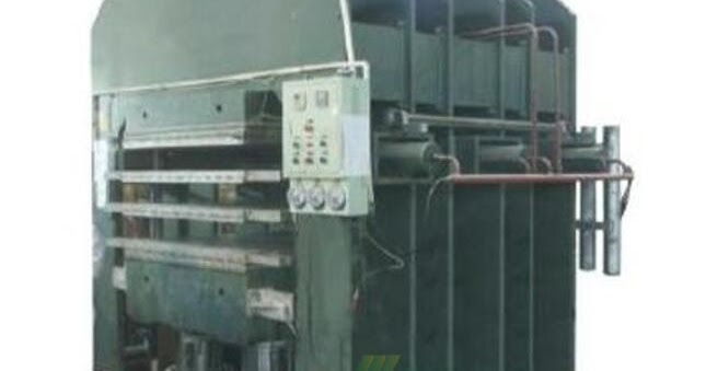 BAMBOO PROCESSING MACHINE: Hot Press for solid bamboo furnitur board making