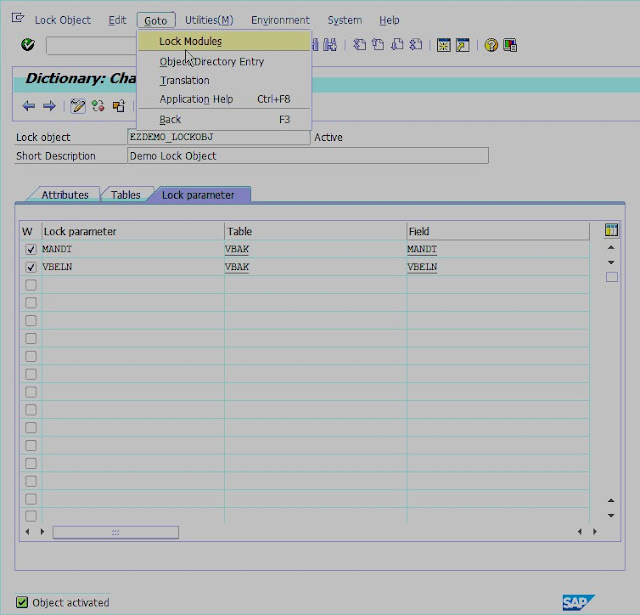 How To Create Lock Objects In SAP ABAP how-to-create-lock-objects-in-sap-abap
