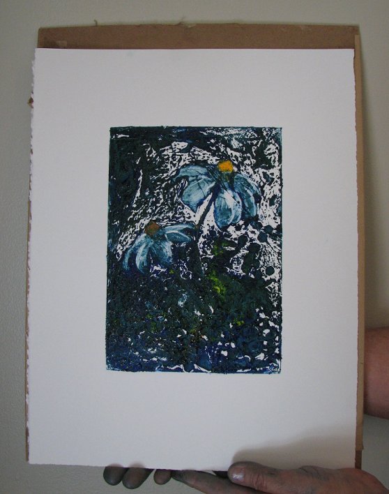 My Printmaking Journey: Collagraph and acetate drypoint workshop in Kenora Ontario