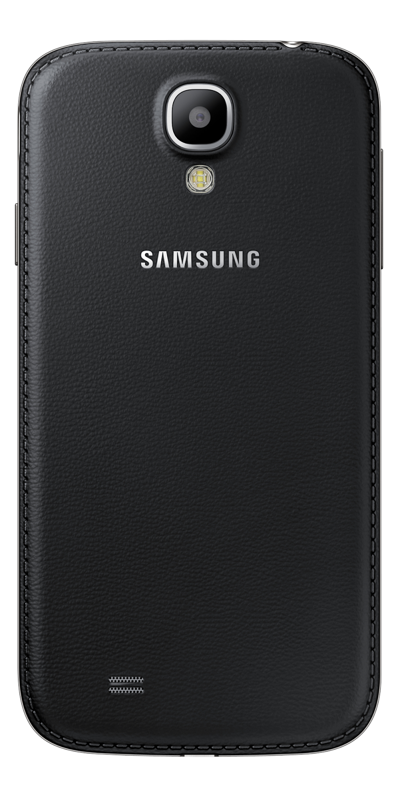 Samsung Galaxy S4 and Galaxy S4 Mini Black Editions with faux leather ...