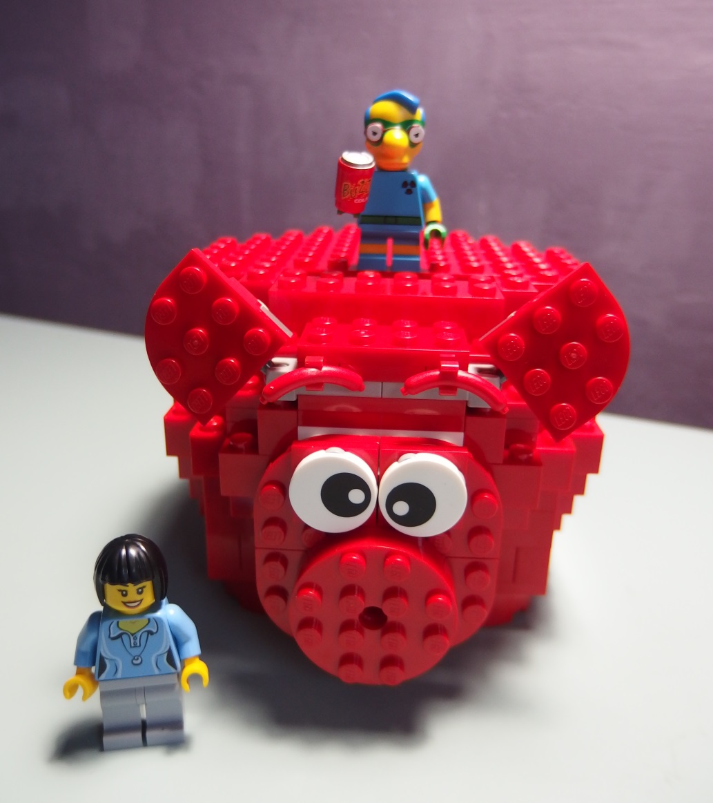 Lego Piggy Coin Bank 40155 - Build + Review | Brickin' Awesome