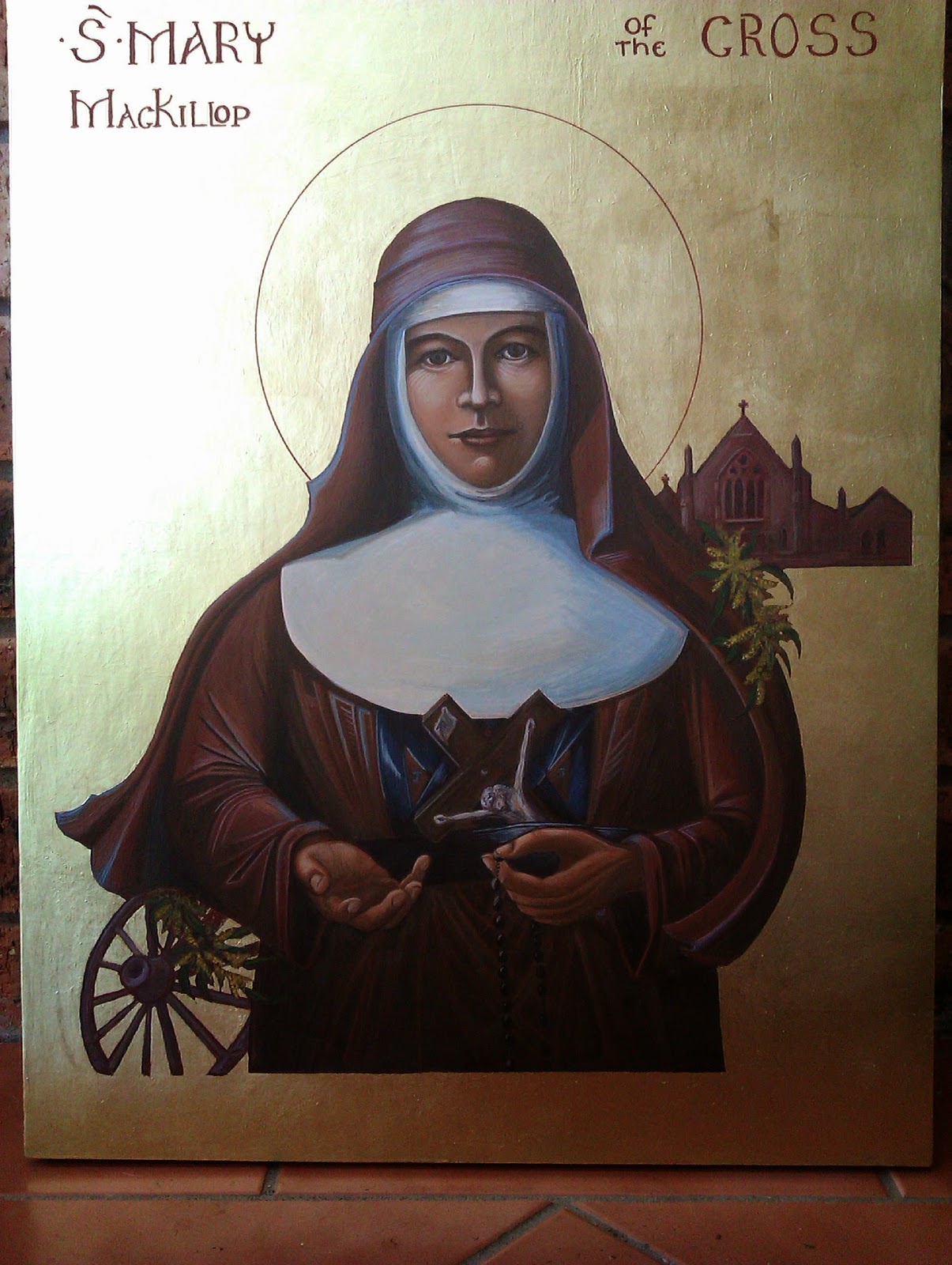Road to Rome: New Icon of St Mary of the Cross MacKillop