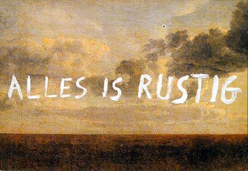 IK KAN VLIEGEN...: Alles is rustig