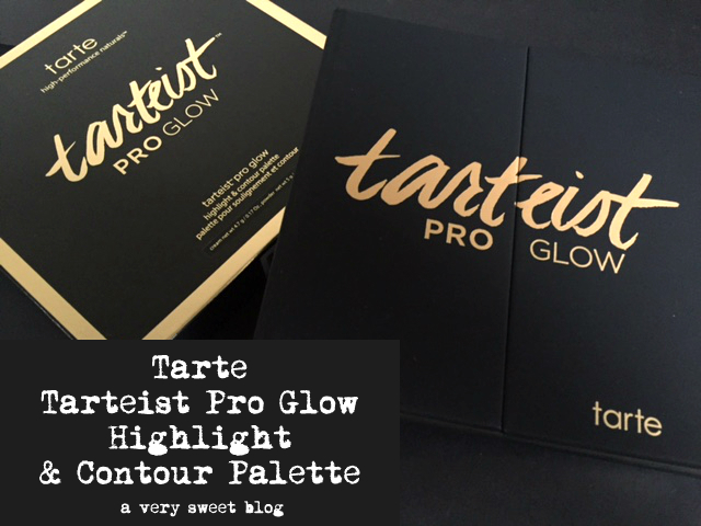 Tarte Tarteist PRO Glow Highlight & Contour Palette Review & Swatches ...