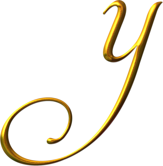 Letras en Dorado. Golden Letters. - Oh my Alfabetos!