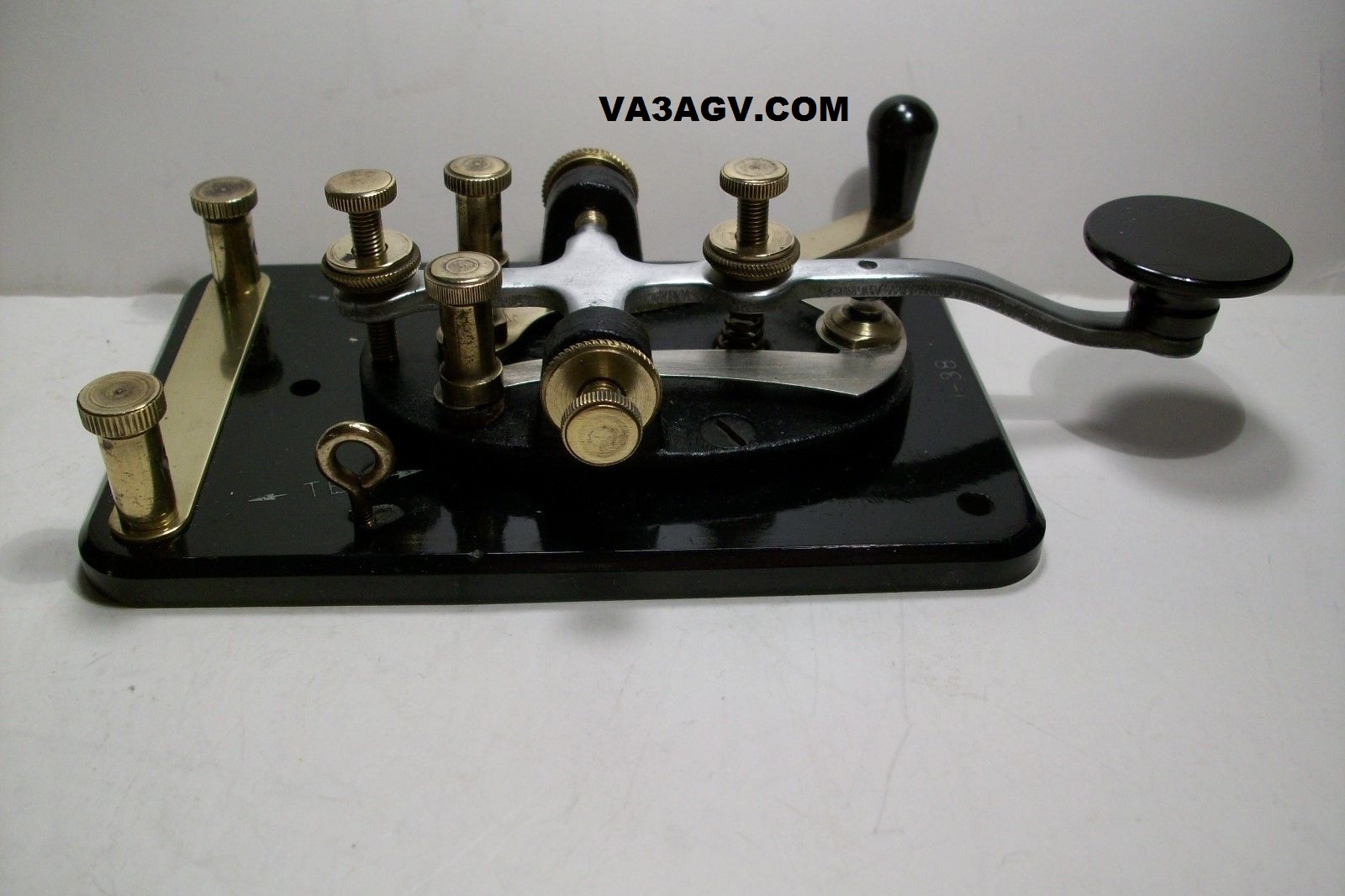 Morse Code CW Key Telegraph (Straight) : LIONEL J-38 TELEGRAPH KEY