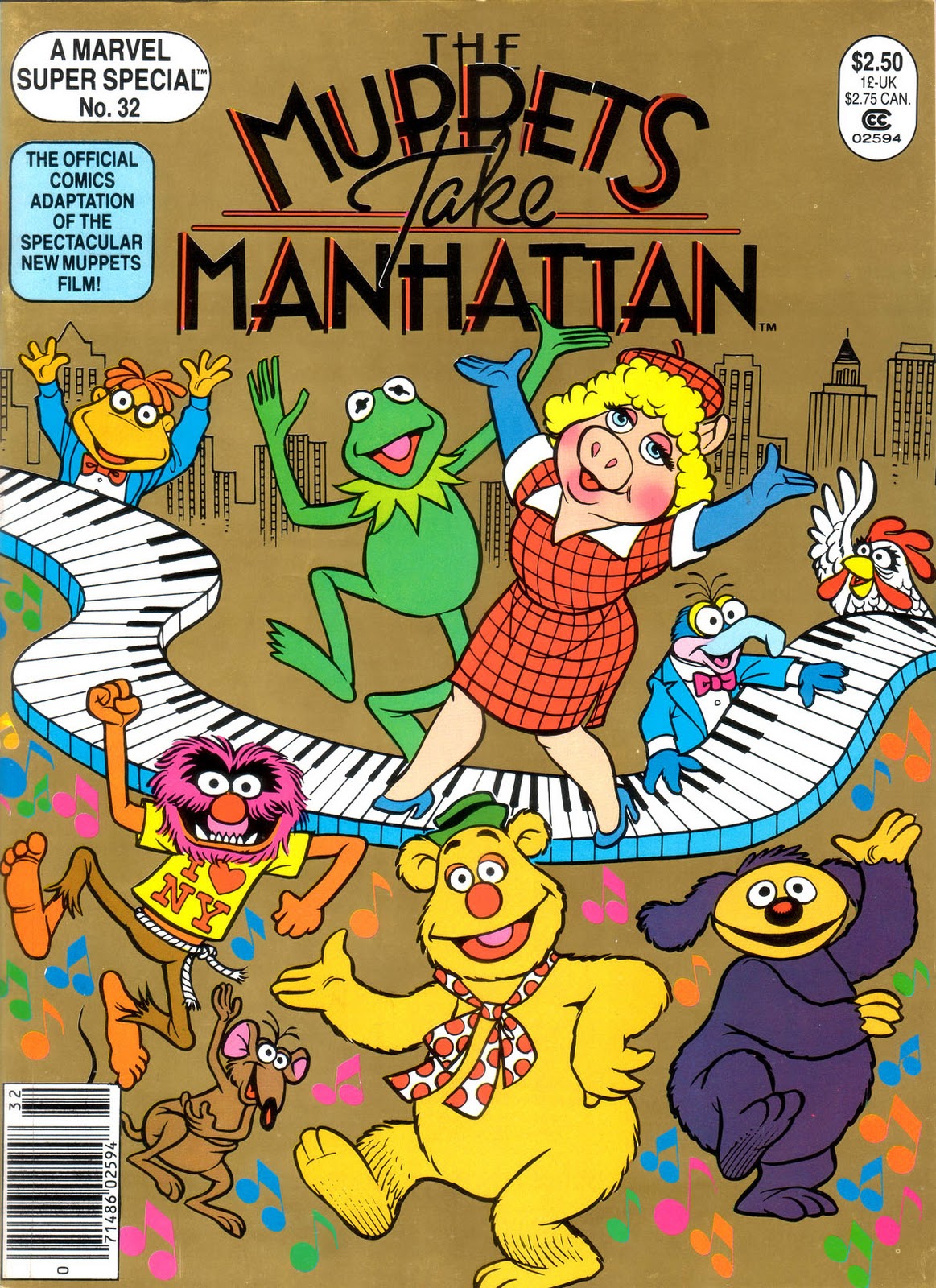 STARLOGGED - GEEK MEDIA AGAIN: 1984: THE MUPPETS TAKE MARVEL
