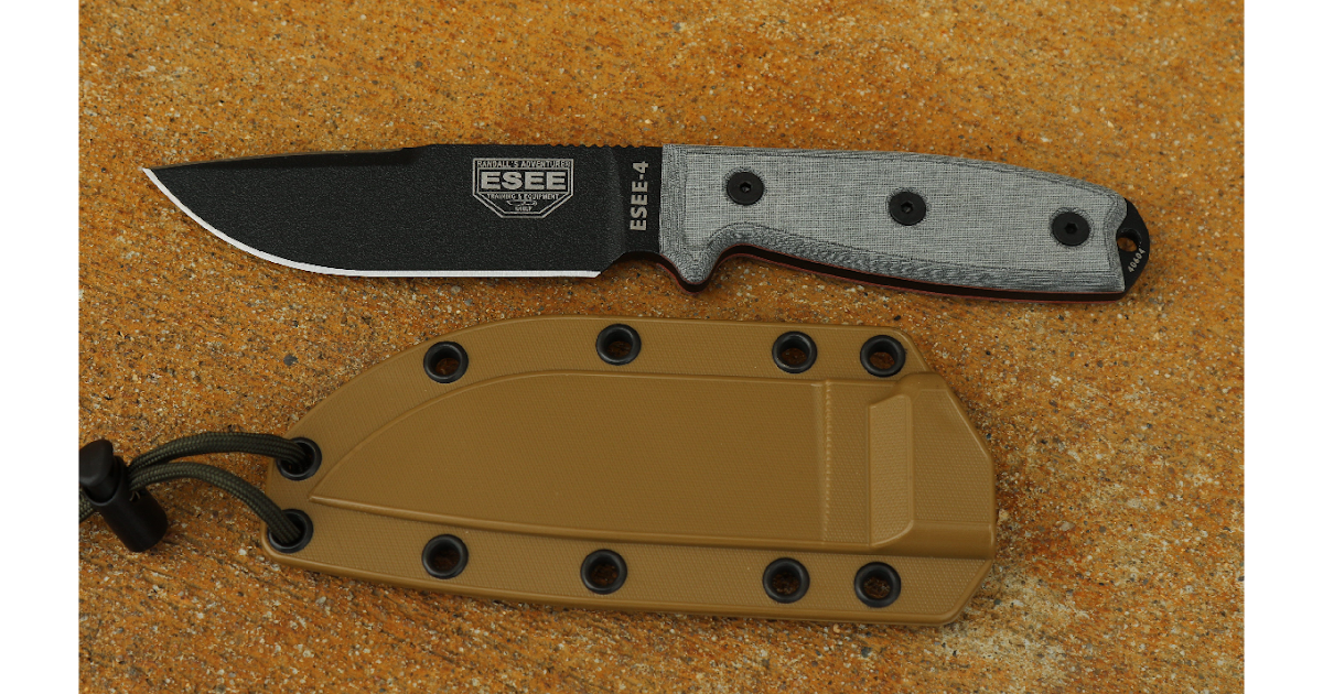 Tactical Gear: ESEE 4P survival knife