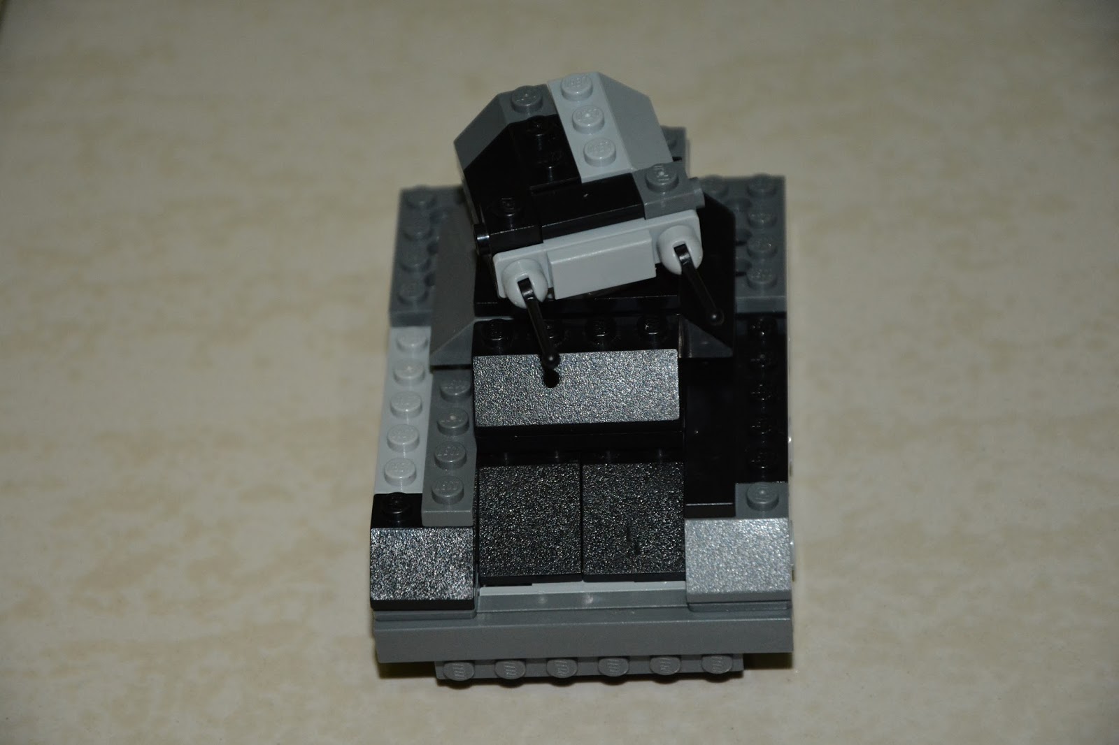 Kids' Lego Construct: German Panzer 1 Tank with Panzer troops