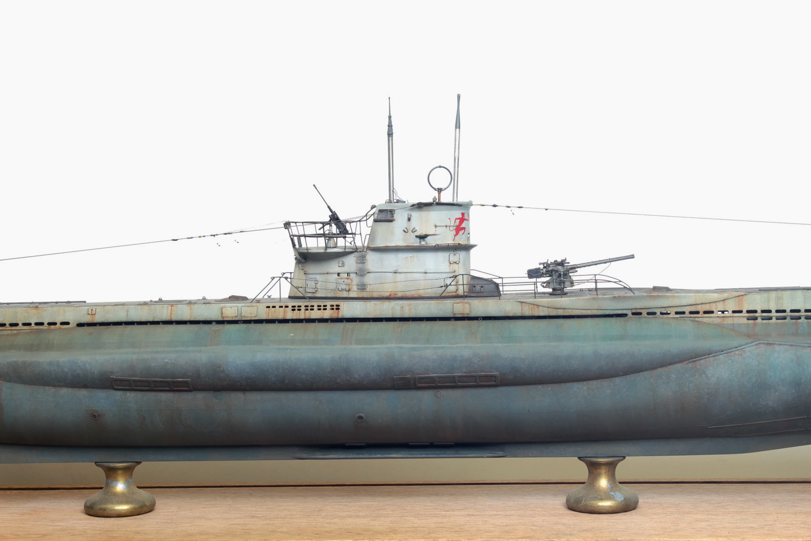 Master Models: U-552 back on the bench!