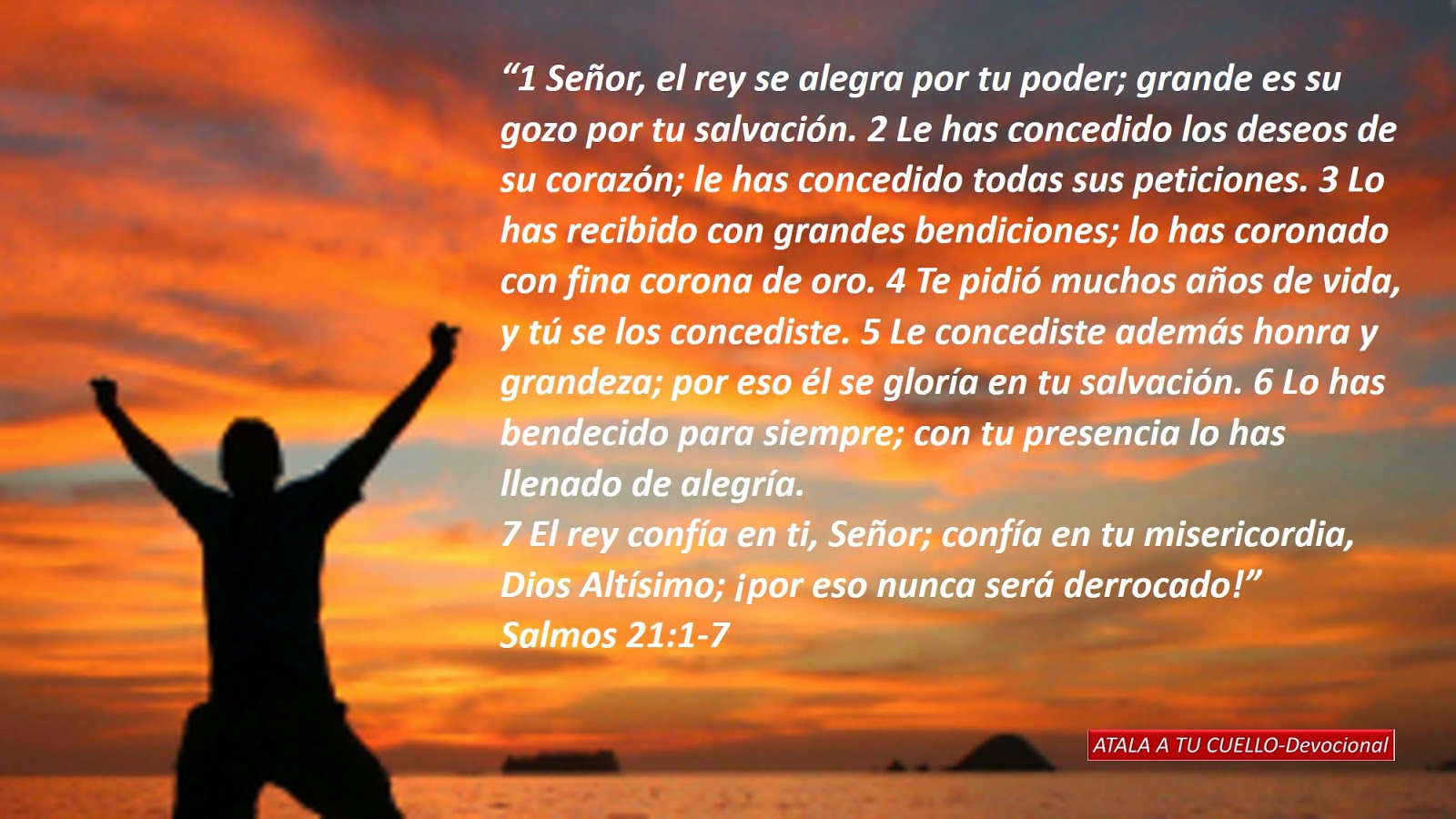 ATALA A TU CUELLO Devocional: Salmos 21