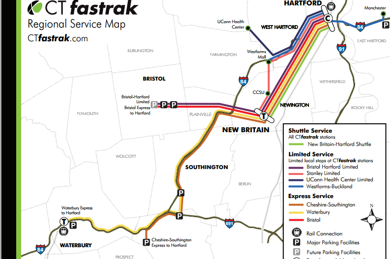 Building Debt Downtown : CTFastrak- Coming to A Downtown Near You!