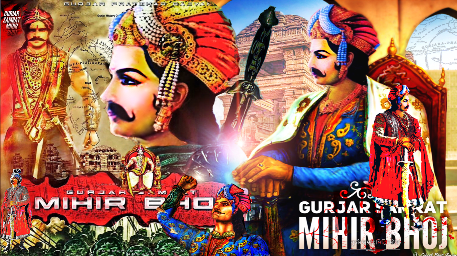 वीर गुर्जर इतिहास / Veer Gurjar History: Gurjar Samrat Mihir Bhoj ...