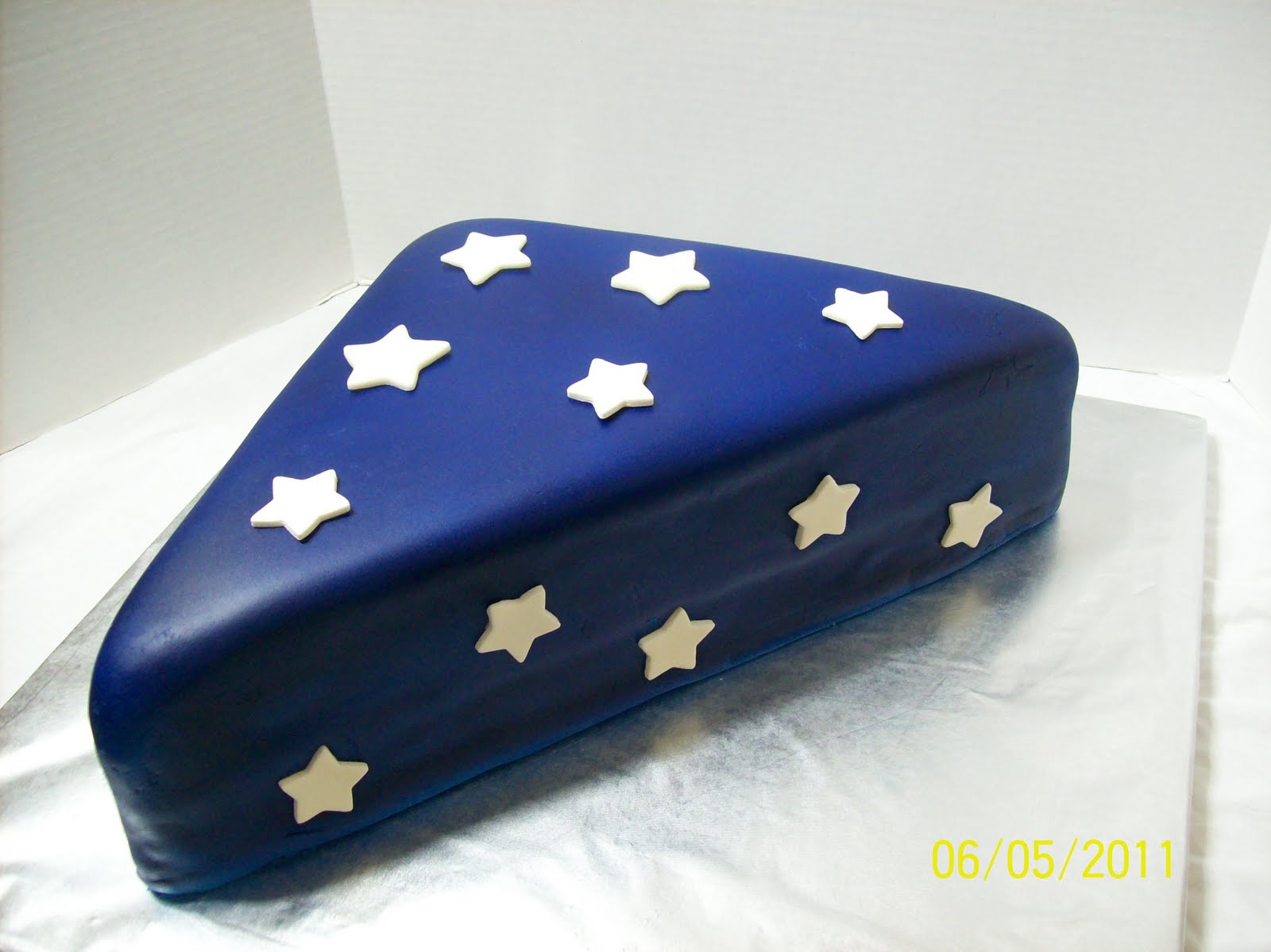 Cakes By Chris: Folded Flag Cake