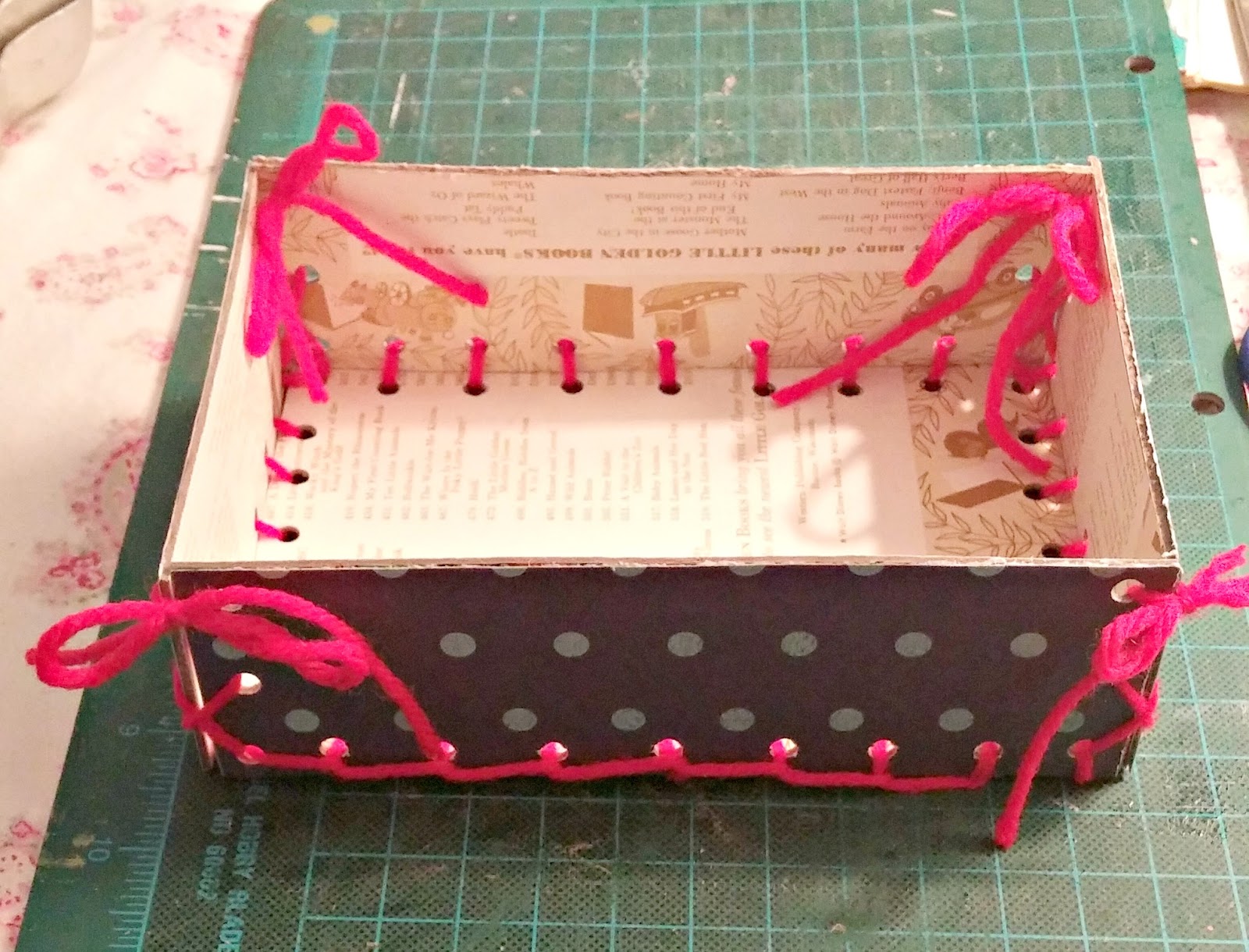 Recycled Little Golden Book Treat Boxes - Little Vintage Cottage