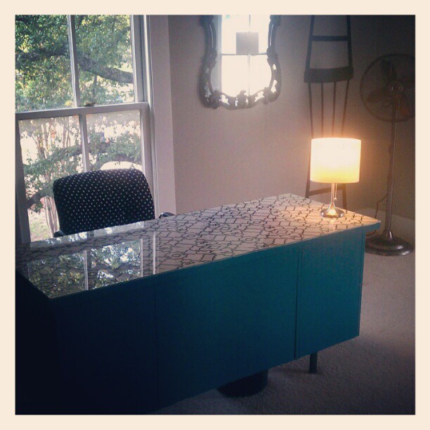 Live Decorated: random art creations :: office sneak peek