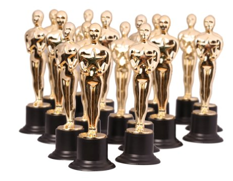 6 Pack 6" Oscar Style Trophies $1 + Free Shipping With Amazon Prime or ...