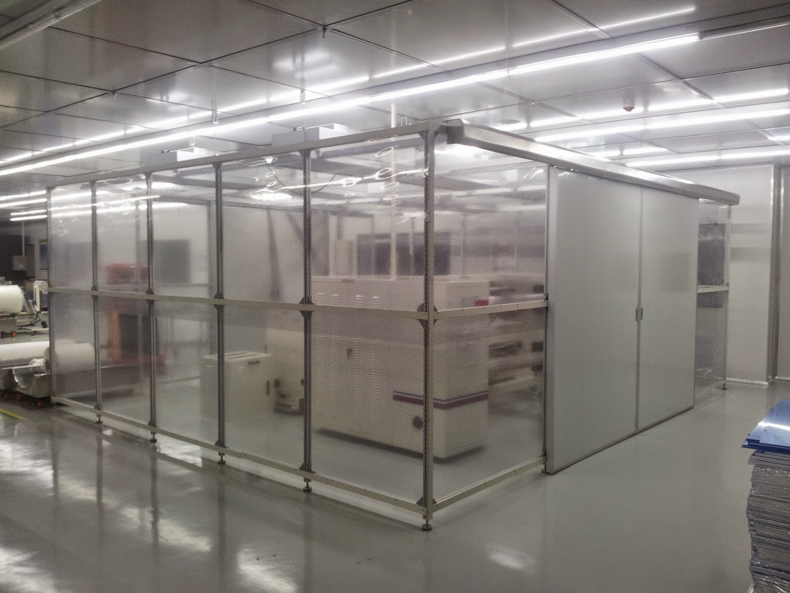 China modular clean room, air shower,FFU,laminar flow bench,clean booth ...