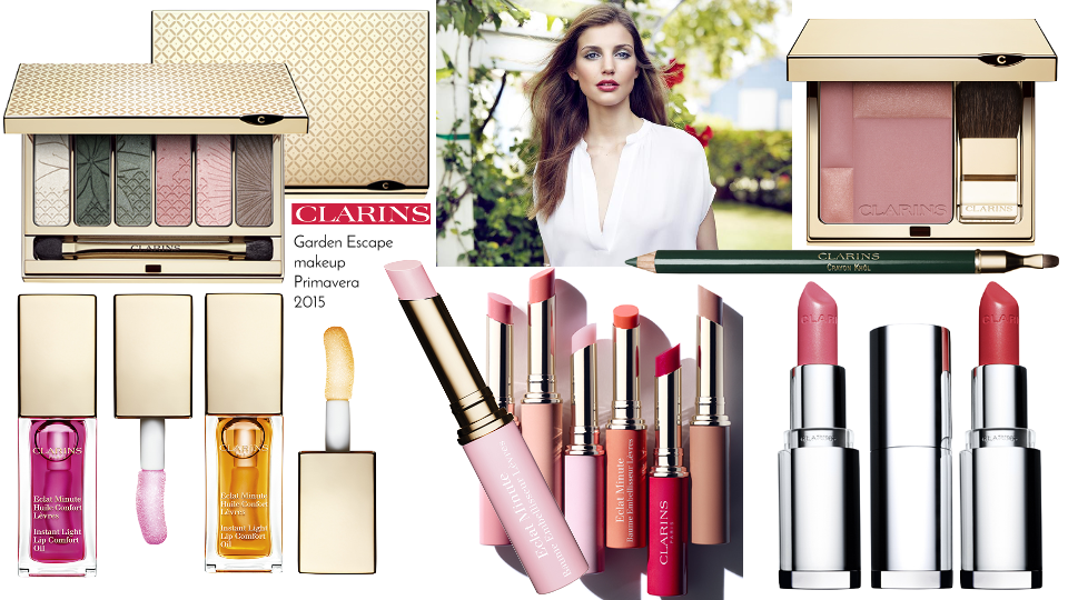 The Beauty Cove: PRIMAVERA ESTATE 2015 • CLARINS MAKEUP